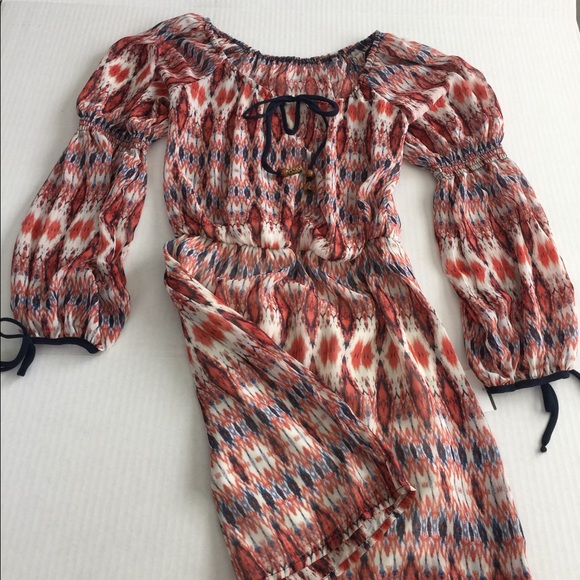 Dresses | Nwtboho Dress Lined Sz S Rustnavycrm | Poshmark